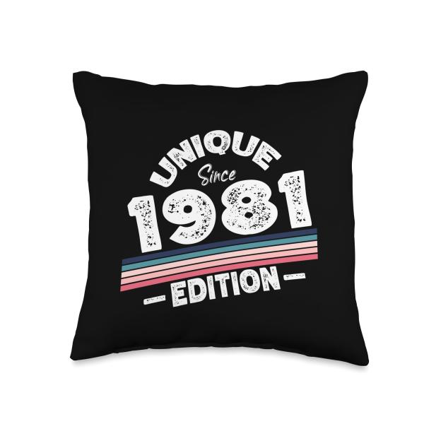 ・Unique Since 1981 Edition Birthday Vintage 1981. Great gift idea for the upcoming birthday party. The design is for all...