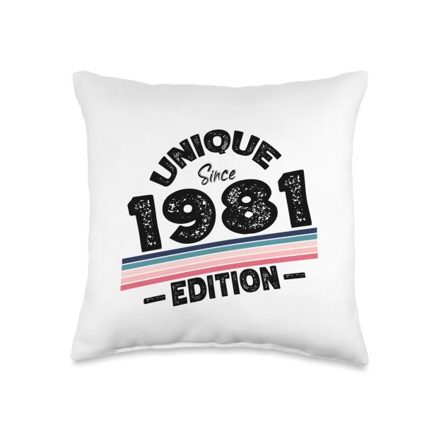 ・Unique Since 1981 Edition Birthday Vintage 1981. Great gift idea for the upcoming birthday party. The design is for all...