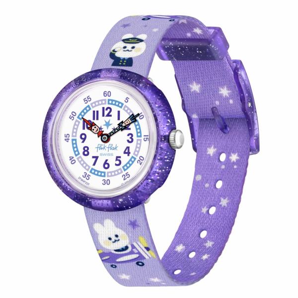 ・Collection: Future Dreams・BPA FREE - A safe watch for kids.・SHOCK RESISTANT - The Swiss made watch movement is safely h...