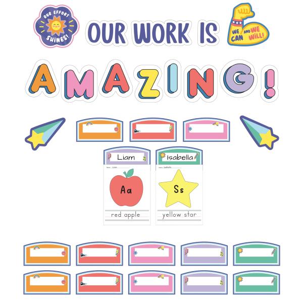 ・Inspirational Classroom D〓cor: Create an eye-catching display to showcase and celebrate your students' hard work and ac...
