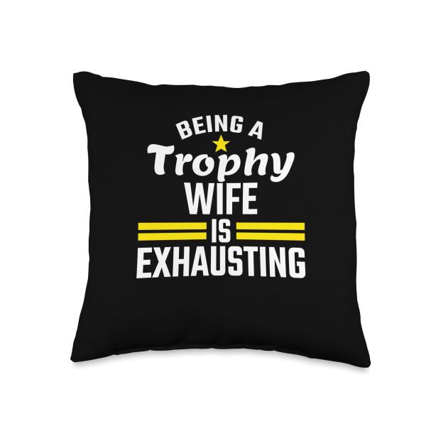 ・Embrace the irony of being a trophy wife with our humorous design. Navigate through marriage, motherhood, and proud mom...