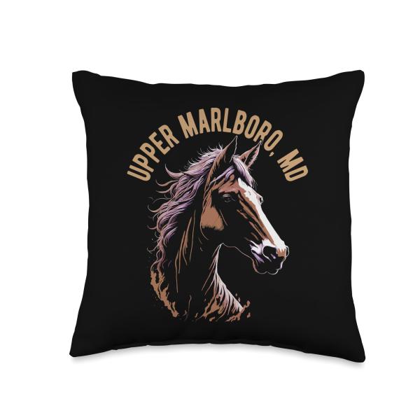 ・Awesome Upper Marlboro MD horse design. Classic design with a nice beautiful horse illustration. Great vacation souveni...