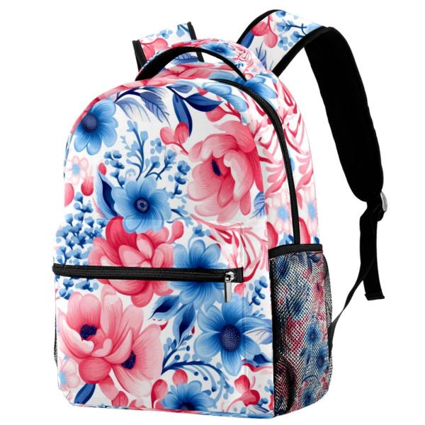 ・Backpack Material: Twill Weave, Woven Belt, Net Pocket・Travel Backpack: We Use Pattern Printing Design, And You Can Ent...