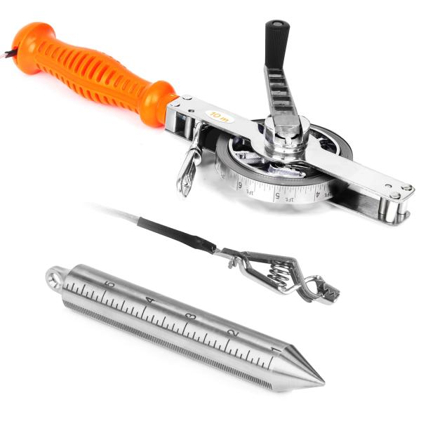 ・【20oz Stainless Steel Bob】Upgraded from 350g/12oz, the 560g/20oz stainless steel plumb bob will catering to your variou...