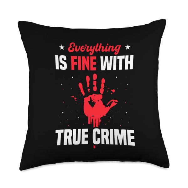 ・True Crime Documantary Lover And Serial Killer Murder Books Addicts Who Love TV Shows About Unsolved Mystery and Police...