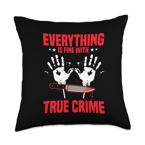 ・True Crime Documantary Lover And Serial Killer Murder Books Addicts Who Love TV Shows About Unsolved Mystery and Police...