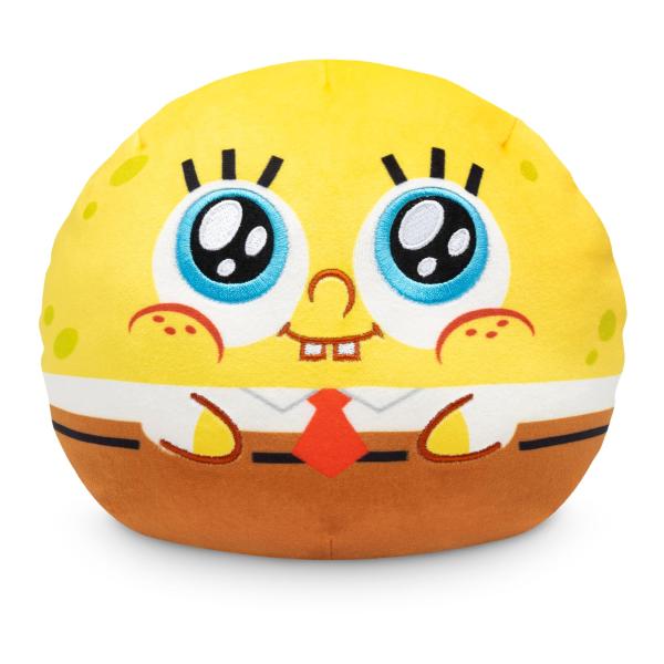 ・Compact Reversible Plushie: This 6-inch Spongebob + Gary the Snail plush flips between two expressive sides for quick, ...