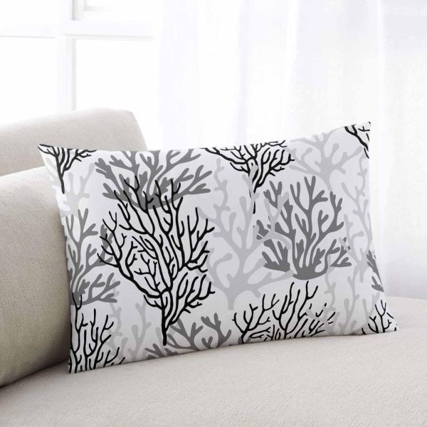 ・Quantity ＆ Material: 1 Removable Decorative Throw Pillow Cover 12" x 20" (Note: Pillowcase Only, Insert Not Included). ...