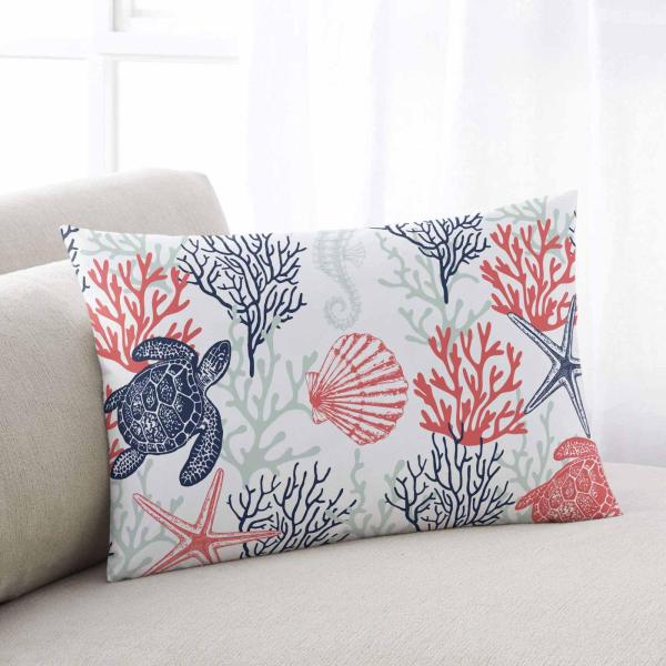 ・Quantity ＆ Material: 1 Removable Decorative Throw Pillow Cover 12" x 20" (Note: Pillowcase Only, Insert Not Included). ...