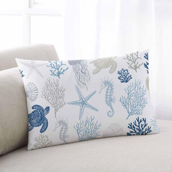 ・Quantity ＆ Material: 1 Removable Decorative Throw Pillow Cover 12" x 20" (Note: Pillowcase Only, Insert Not Included). ...