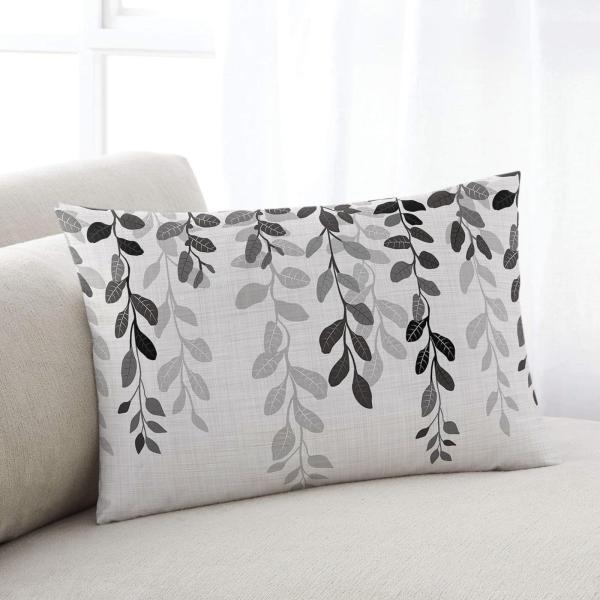 ・Quantity ＆ Material: 1 Removable Decorative Throw Pillow Cover 12" x 20" (Note: Pillowcase Only, Insert Not Included). ...
