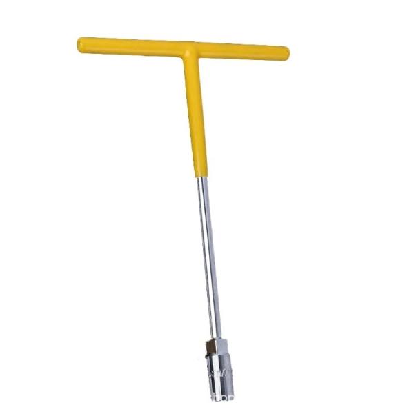 ・【Style】: Fixed T-shaped socket wrench shape, different sizes of socket wrenches correspond to nuts of different sizes, ...