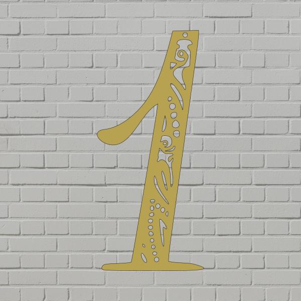 ・Exquisite Handcrafted Detail: Revel in the intricate beauty captured in each number, reflecting the delicate swirls and...