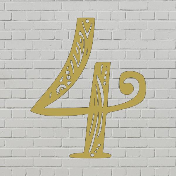 ・Exquisite Handcrafted Detail: Revel in the intricate beauty captured in each number, reflecting the delicate swirls and...