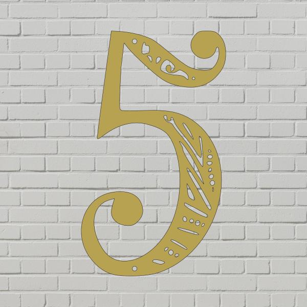 ・Exquisite Handcrafted Detail: Revel in the intricate beauty captured in each number, reflecting the delicate swirls and...