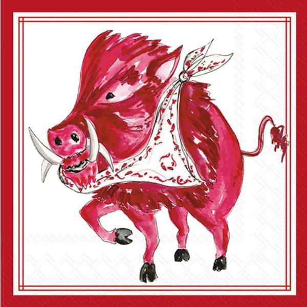 ・3-PLY PAPER NAPKINS: Package of 20 premium quality paper napkins featuring design by Rosanne Beck・FOR COCKTAIL PARTIES ...