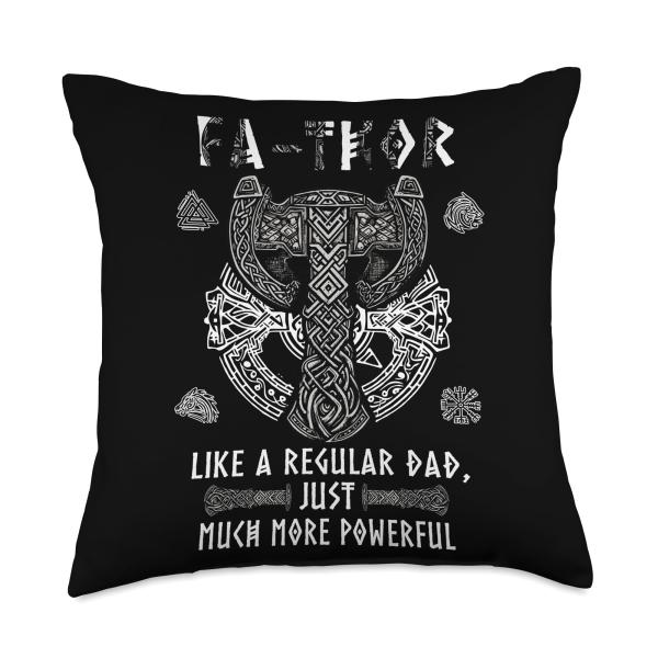 ・With the powerful saying "VA-THOR: Wie ein normaler Vater, nur viel m〓chtiger" this design expresses the strength and p...