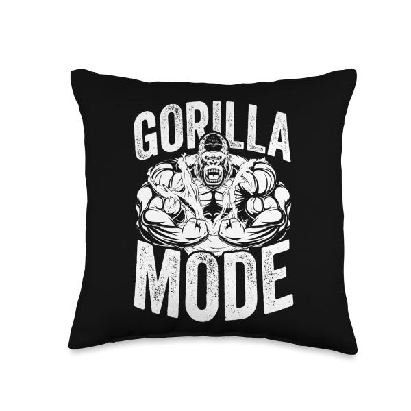 ・Gorilla MODE Muscular Gorilla. Embrace your inner strength with this powerful gorilla graphic.・Muscular Gorilla. Fitnes...