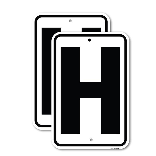 ・Size ＆ Specifications: (2 Pack) 18" x 24" .063 Heavy-Gauge Aluminum Signs: Built to last, our signs offer reliability a...