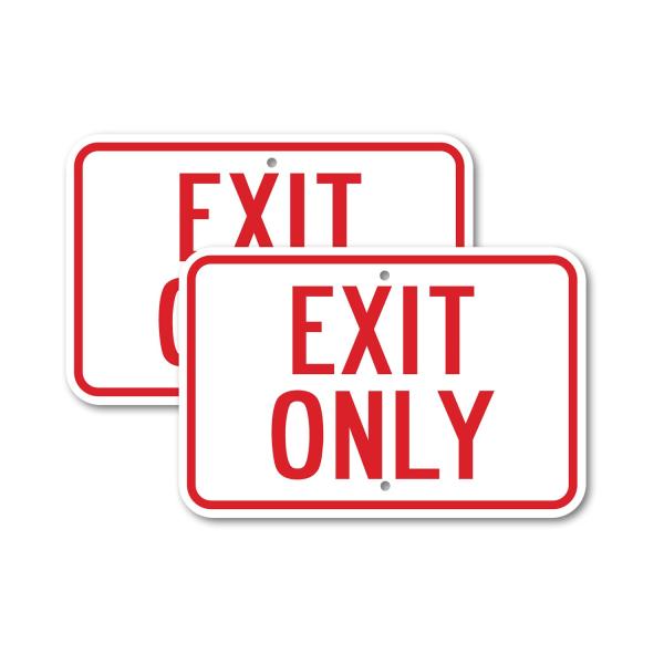 ・Size ＆ Specifications: (2 Pack) 18" x 24" .063 Heavy-Gauge Aluminum Signs: Built to last, our signs offer reliability a...