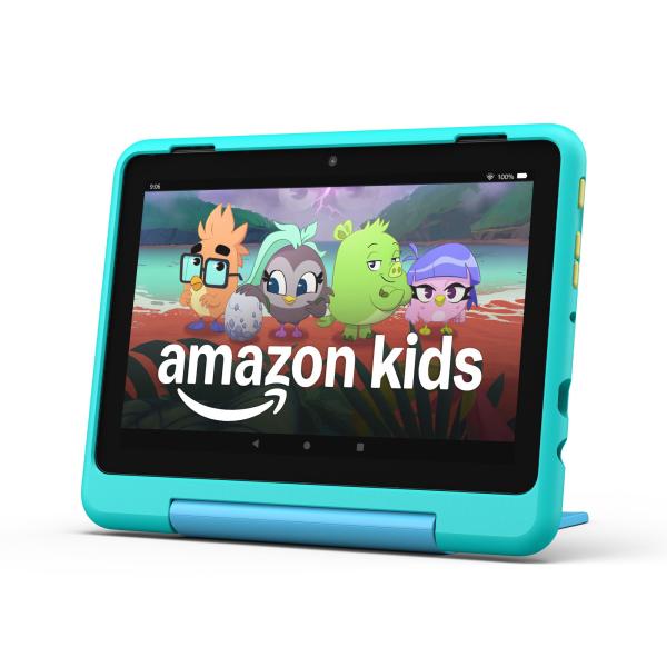 ・SAVE UP TO $100: Get a full-feature tablet (not a toy) made for big kids ages 6-12, 1-year subscription Amazon Kids+ an...