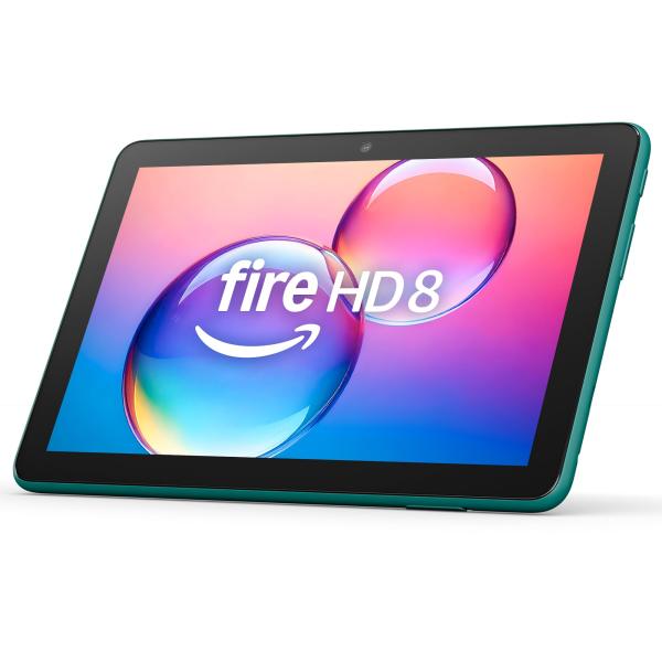 ・Fire HD 8 offers an 8" HD display for seamless streaming and gaming, coupled with a 5MP rear facing camera for photos-w...