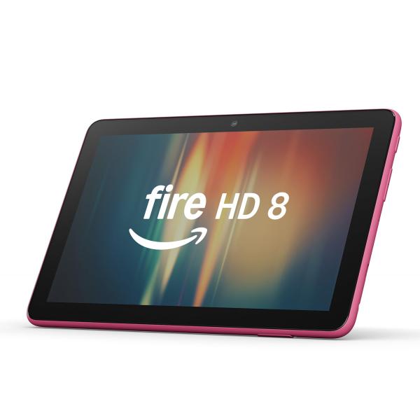 ・Fire HD 8 offers an 8" HD display for seamless streaming and gaming, coupled with a 5MP rear facing camera for photos-w...