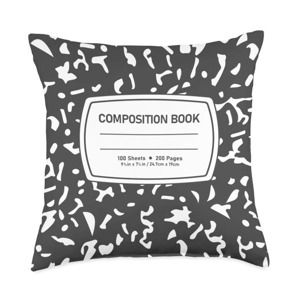 ・School Notebook design. Whether you're a student, writer, or anyone who appreciates the nostalgia of a composition note...