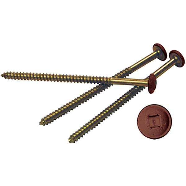 ・Dimensions: 3 in. Length・Color matching screws・Easily installs in stucco, brick, siding, and more.・Great for installing...