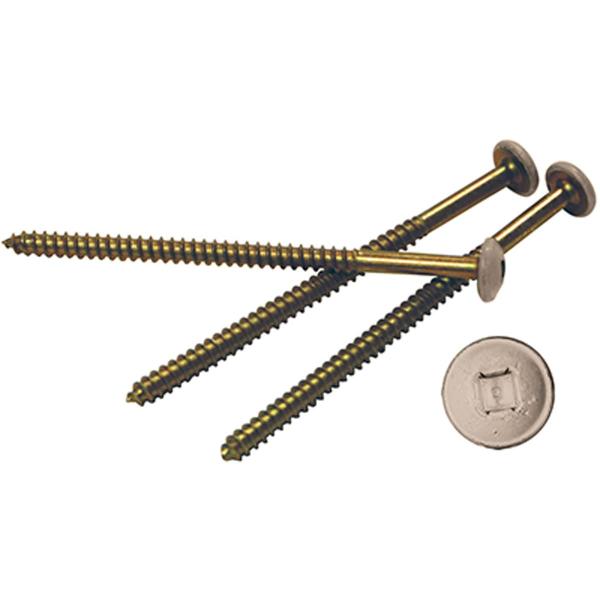 ・Dimensions: 3 in. Length・Color matching screws・Easily installs in stucco, brick, siding, and more.・Great for installing...