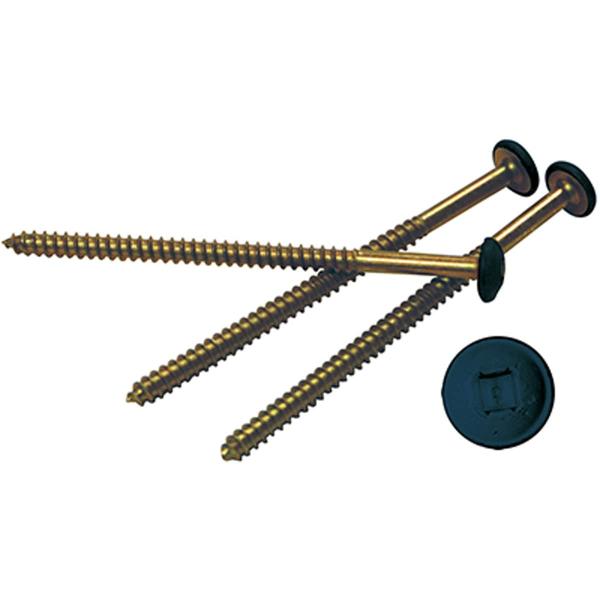・Dimensions: 3 in. Length・Color matching screws・Easily installs in stucco, brick, siding, and more.・Great for installing...