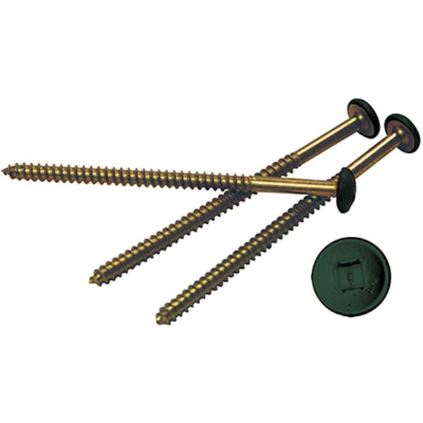 ・Dimensions: 3 in. Length・Color matching screws・Easily installs in stucco, brick, siding, and more.・Great for installing...