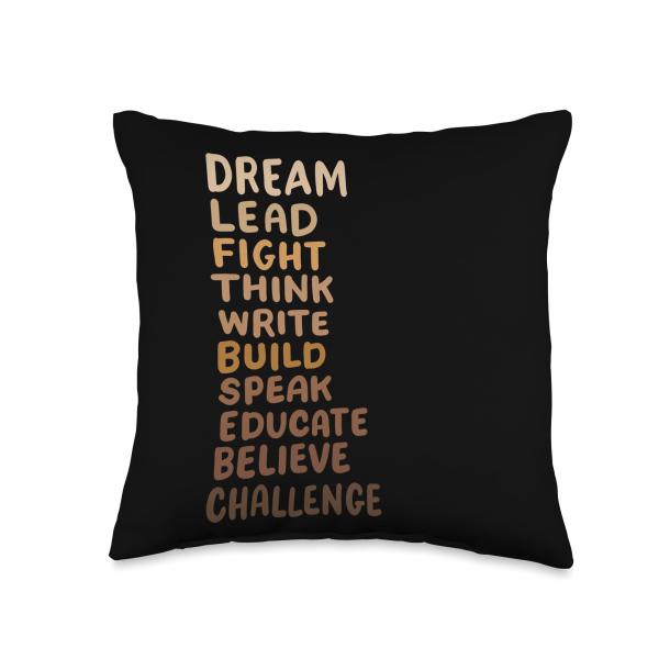 ・Dream Lead Fight, Celebrate your mixed black heritage and show Black pride with this empowering Think Write Build Speak...