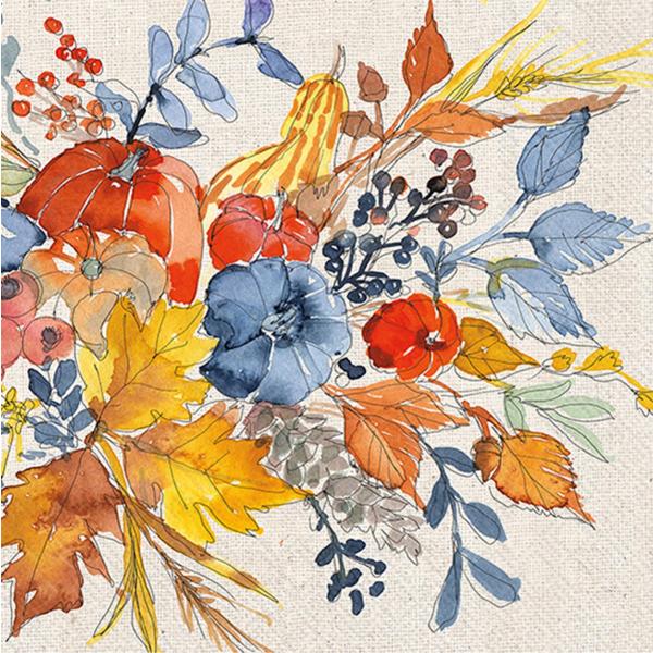 ・3-PLY PAPER NAPKINS Package of 20 premium quality paper napkins・FOR LUNCHEONS AND PARTIES Napkins measure 6.5 x 6.5-inc...