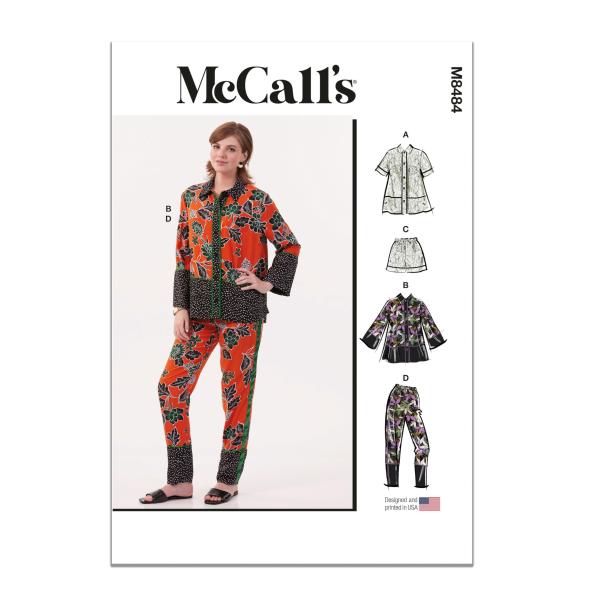 ・McCallの縫製パターンキットには、生地を切り抜くためのパターンピース、縫製プロセスをガイドするステップバイステップの書面と図解の説明、生地とトリムの選択方法、サイズ情報が含まれています。・これらの縫製用衣類パターンは、ミスサイズXS-...