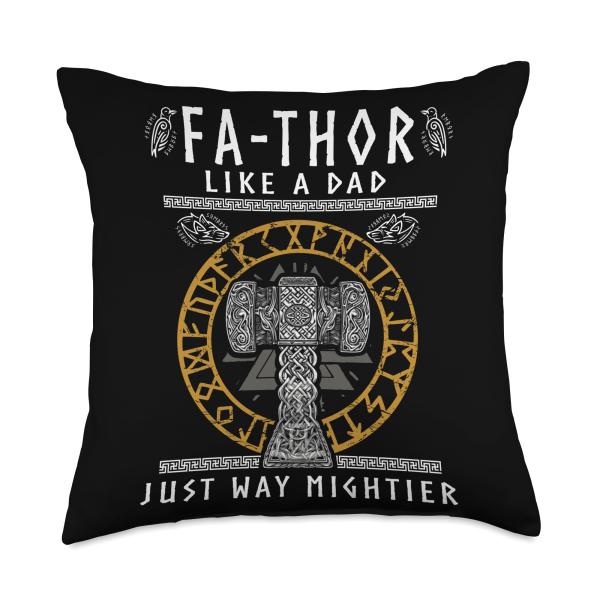 ・Featuring the powerful phrase "VA-THOR", this design expresses the strength and power of a father in a humorous way.・Vi...
