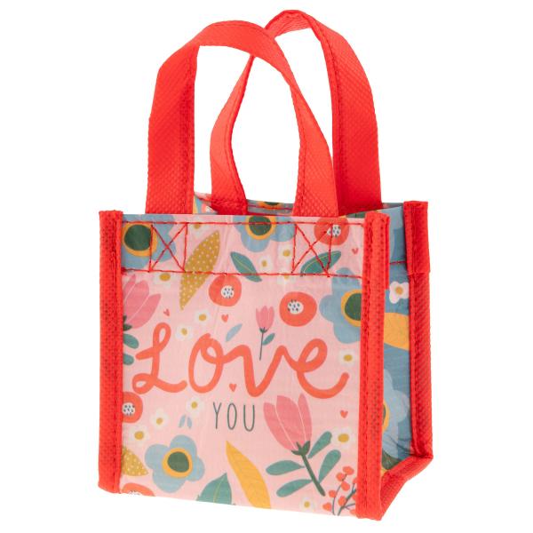 ・INSPIRATIONAL QUOTES: Help wrap your gift with these cheerful, reusable bags made from recycled materials. Each bag sha...