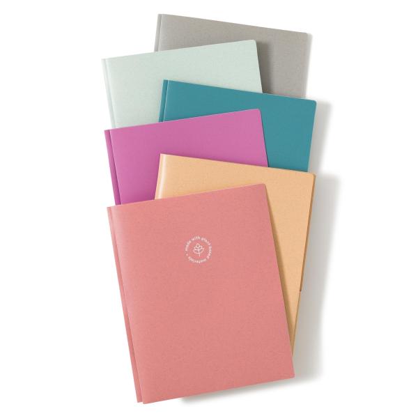 ・SUSTAINABLE ORGANIZATION: Reduce your footprint, not your impact with this 12 pack U-Eco 2-Pocket Folders・SOPHISTICATED...