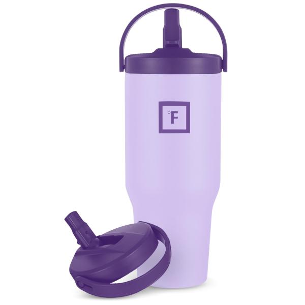 ・CONVENIENT FOLDABLE HANDLE: Elevate your hydration experience with our unique foldable handle design. This innovative f...