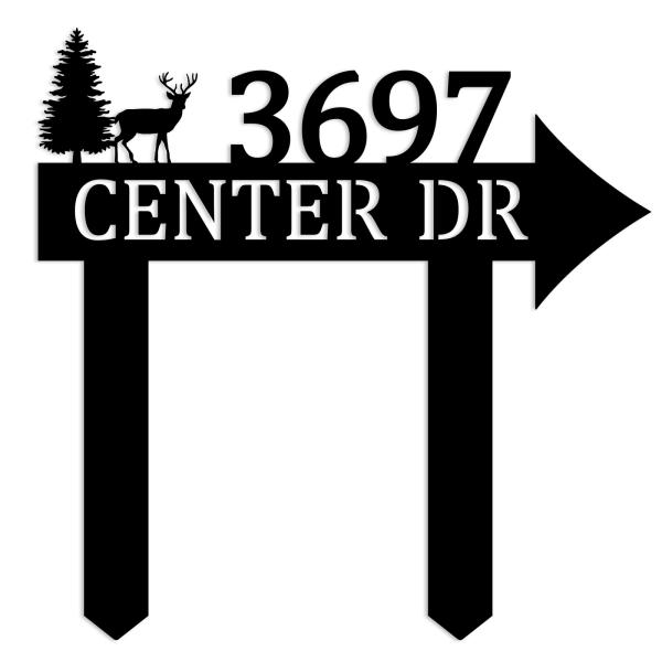 ・Personalization: Make your home uniquely yours with our custom address yard signs. Add your family name, street number,...