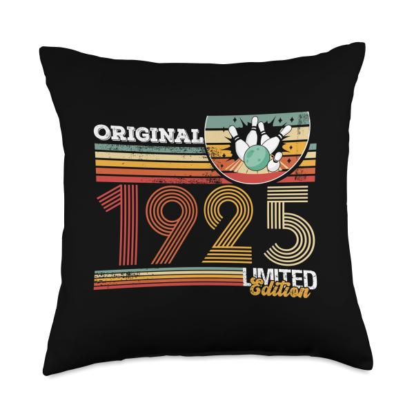 ・This design is a great birthday surprise for someone born in 1925. Great motif for everyone who goes bowling or bowling...