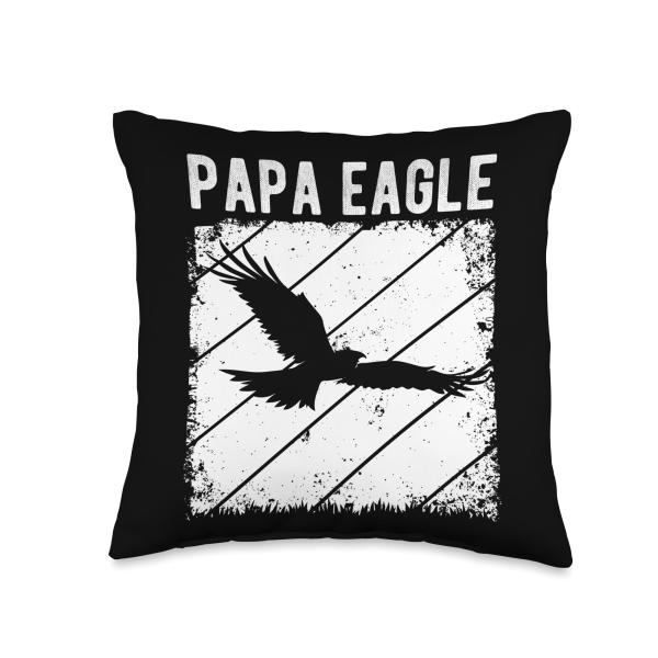 ・PAPA Eagle Father. Striking eagle silhouette ideal for dads who carry the spirit of the wilderness.・Eagle Father. Fathe...
