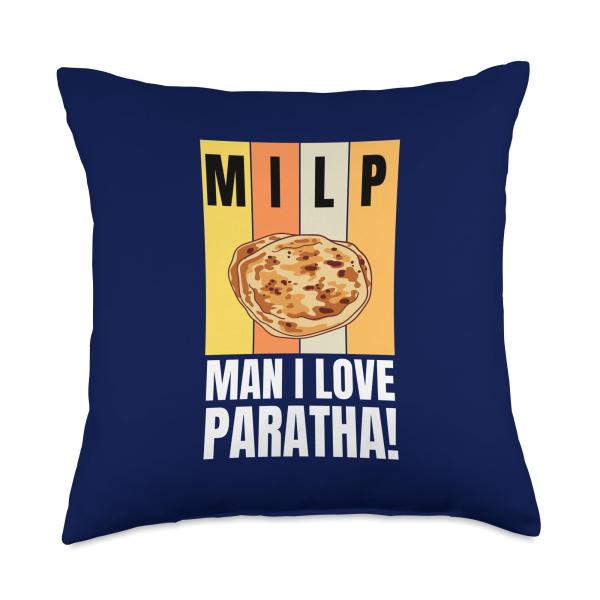 ・This design says "Man I Love Paratha!". Simply awesome Indian breakfast apparel for that friend who likes Parathas.・A g...
