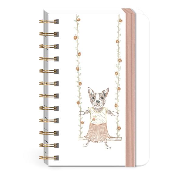 ・MINI SPIRAL NOTE PAD Hardcover with elastic closure・POCKET SIZED AT 3" X 4" Includes 150 lined pages with space to writ...