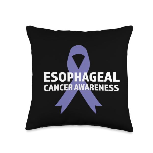 ・Show your support for esophageal cancer awareness with this periwinkle ribbon product. Perfect for cancer survivors, ca...