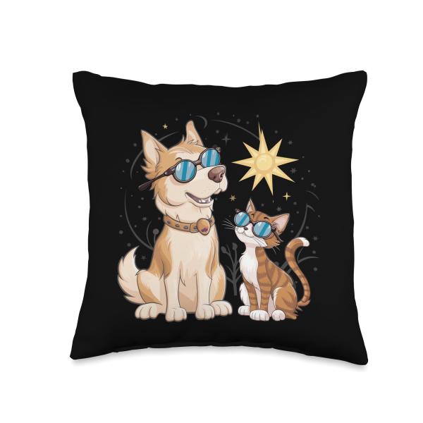 ・They love dogs and cats. The solar eclipse is also something special for the animals. That's why in this solar eclipse ...