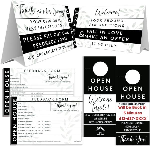 ・OPEN HOUSE ESSENTIALS: Perfect for Real Estate Agents ＆ Home Sellers. An indispensable toolkit for any Open House. Our ...