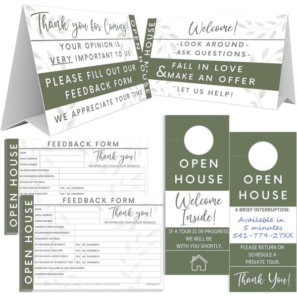 ・OPEN HOUSE ESSENTIALS: Perfect for Real Estate Agents ＆ Home Sellers. An indispensable toolkit for any Open House. Our ...