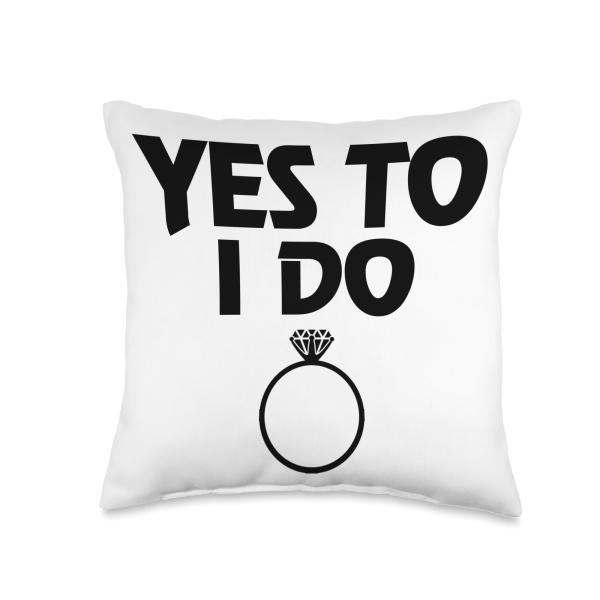・This Yes To I Do is for men and women who are engaged. A cute engagement announcement to tell everyone you are getting ...