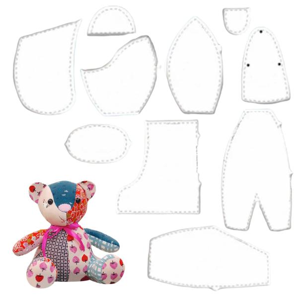 ・User-friendly: Whether you're a seasoned sewing enthusiast or a beginner, these memory bear patterns are designed to be...